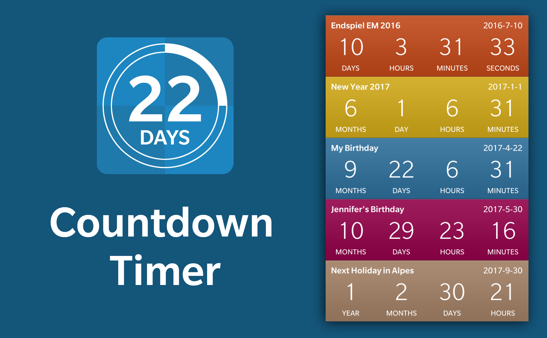 Countdown Timer ByteBau